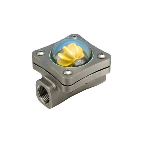 Paddle/Spinner Style Sight Flow Indicator for Liquids Fuel, Air and Gas ...